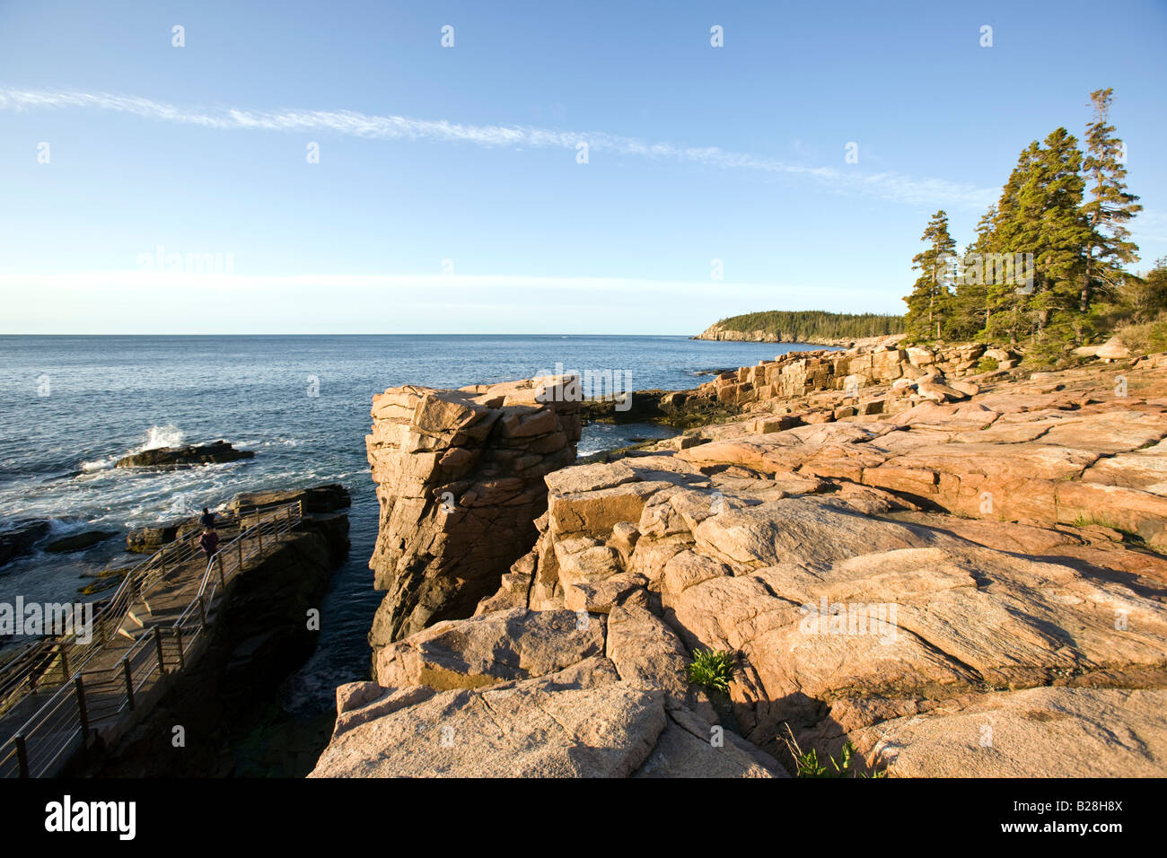 Acadia national park thunder hole Banque de photographies et d’images à ...