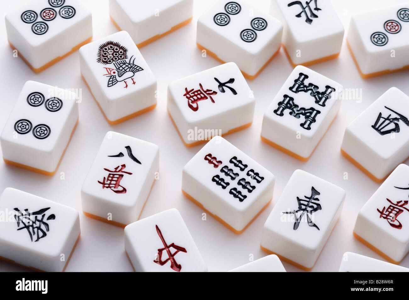 Tuiles de mahjong Banque de photographies et d’images à haute ...