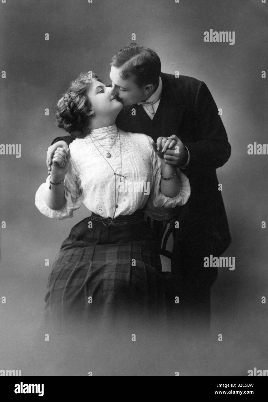 Historical photo 1910 couple Banque de photographies et d’images à ...