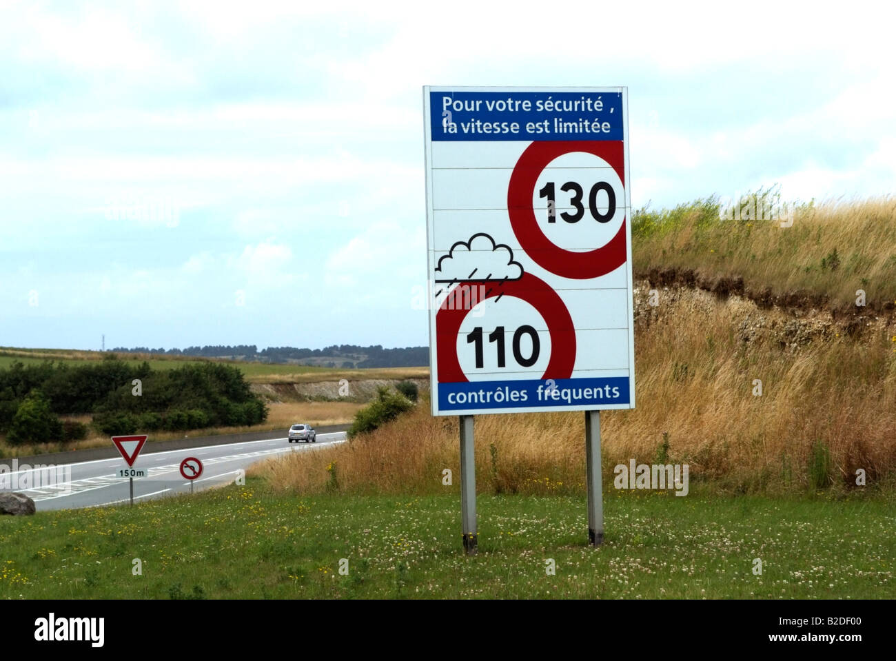 Panneau autoroute france Banque de photographies et d’images à haute ...