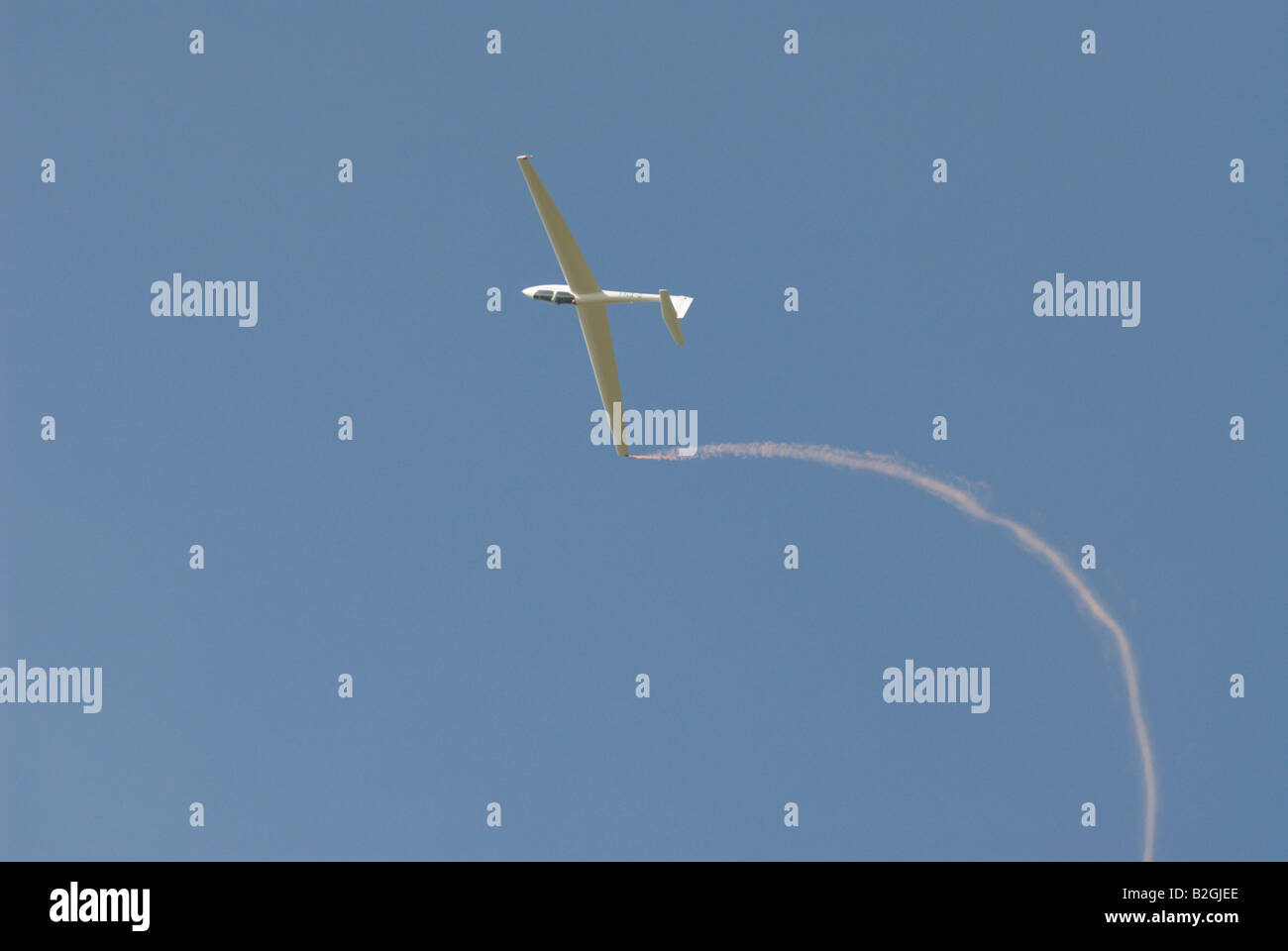 Planeur planeur avion vol air show air glider sailplane Photo Stock - Alamy