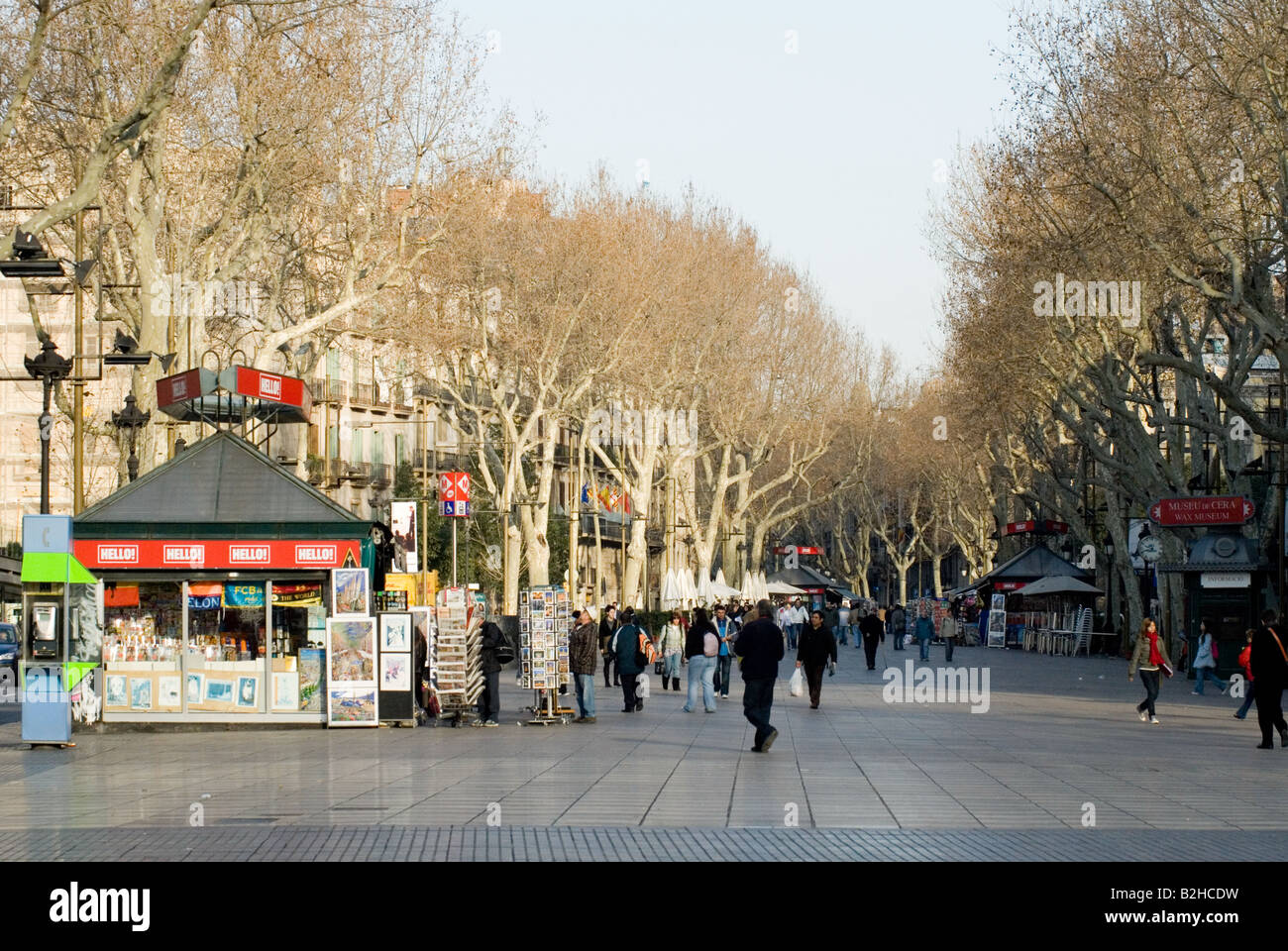 Barcelona las ramblas gaudi Banque de photographies et d’images à haute résolution - Alamy