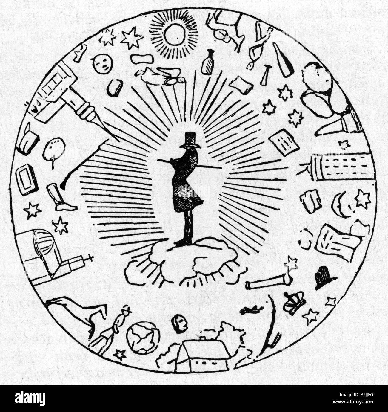 Soren kierkegaard 1813 1855 danish philosopher Banque de photographies ...