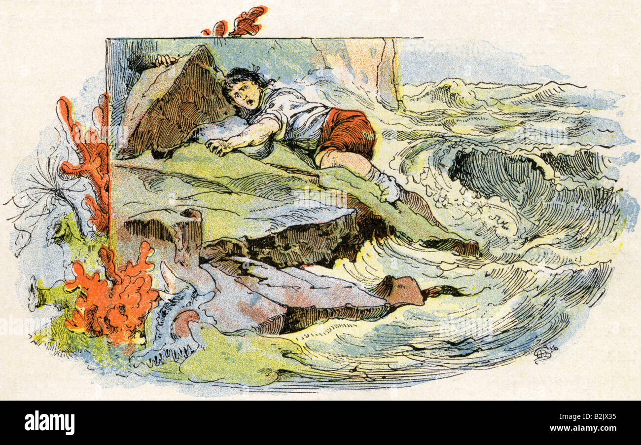 Robinson crusoe illustration Banque de photographies et d’images à ...