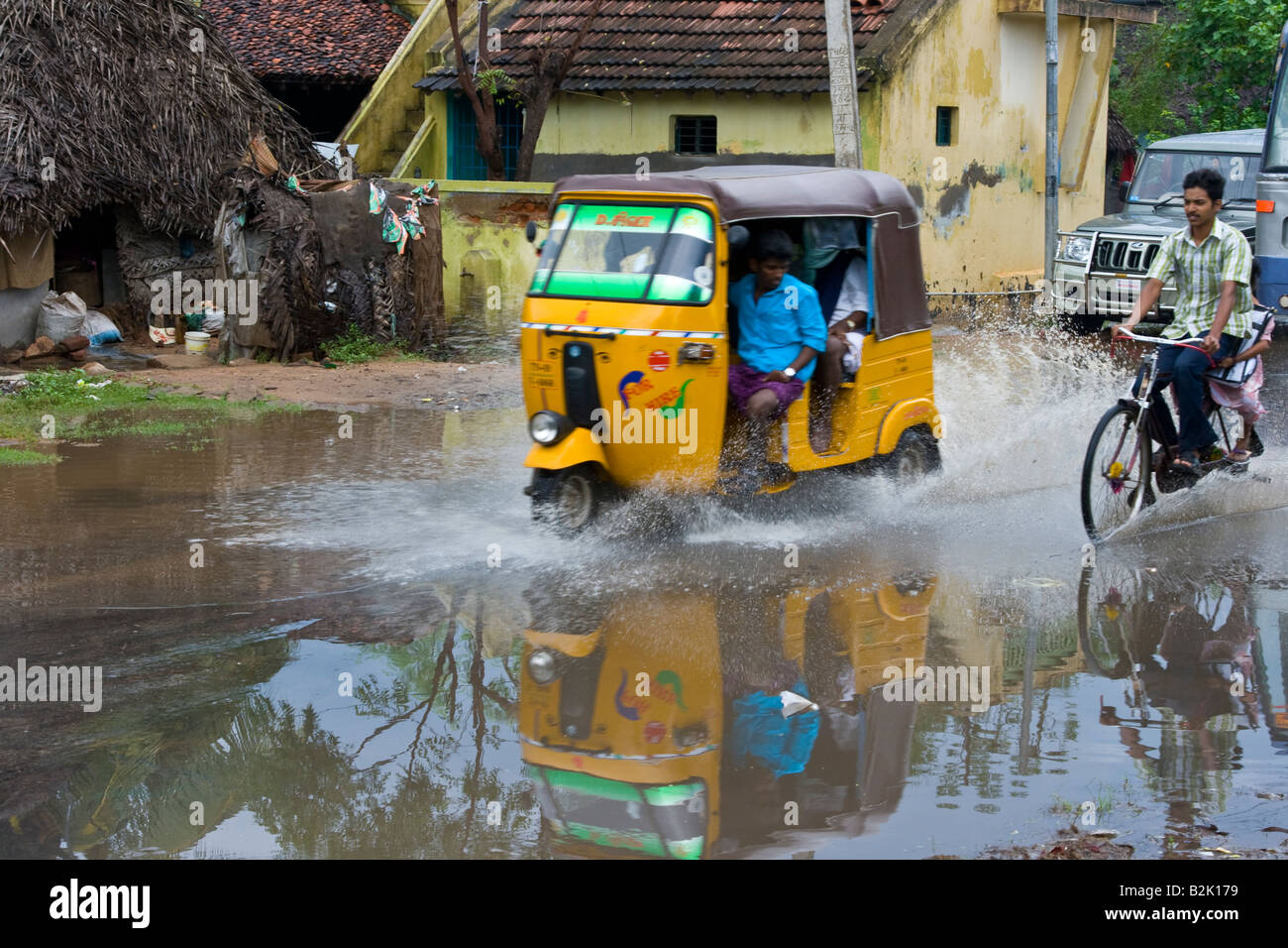 Indian tuk tuk Banque de photographies et d’images à haute résolution ...