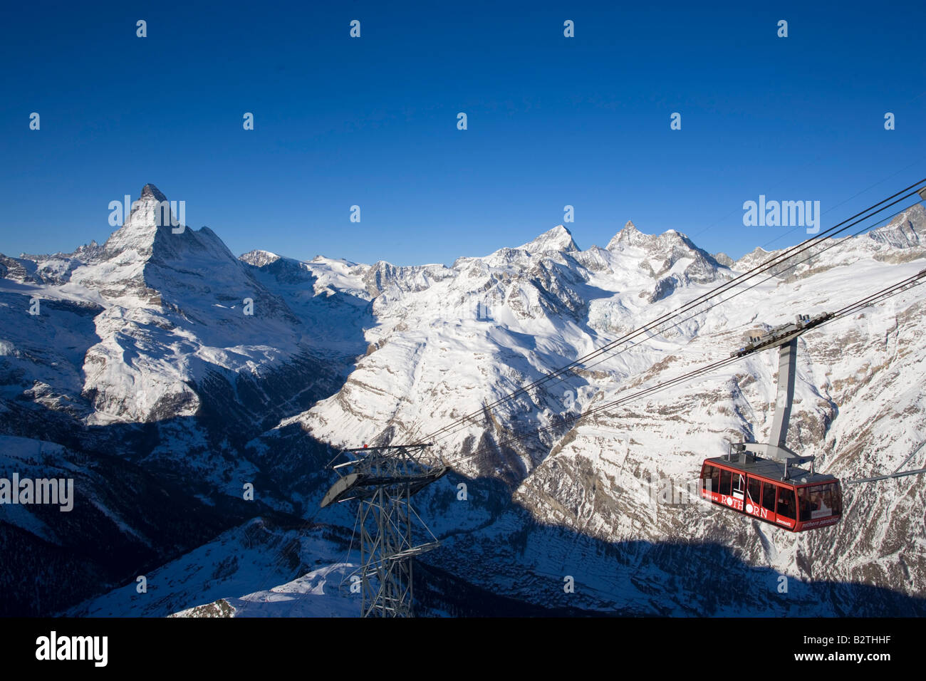 Rothorn bahn Banque de photographies et d’images à haute résolution - Alamy