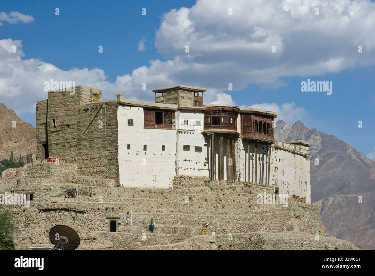 Baltit fort dans la vallée de l'Hunza Karimabad dans dans le Nord du ...