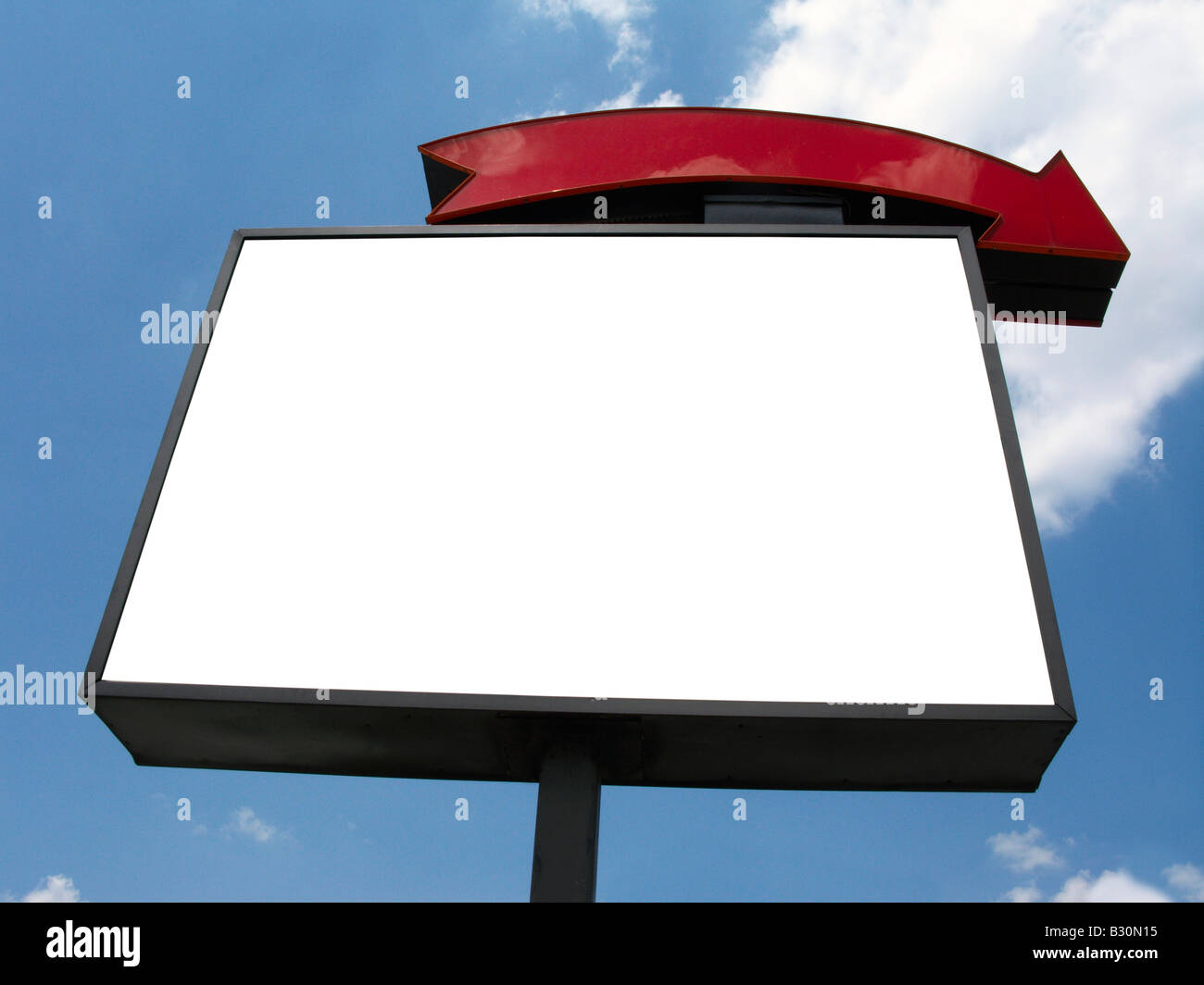 Panneau publicitaire vierge Banque de photographies et d’images à haute ...