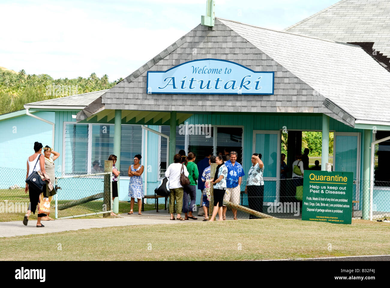 Cook islands airport Banque de photographies et d’images à haute ...