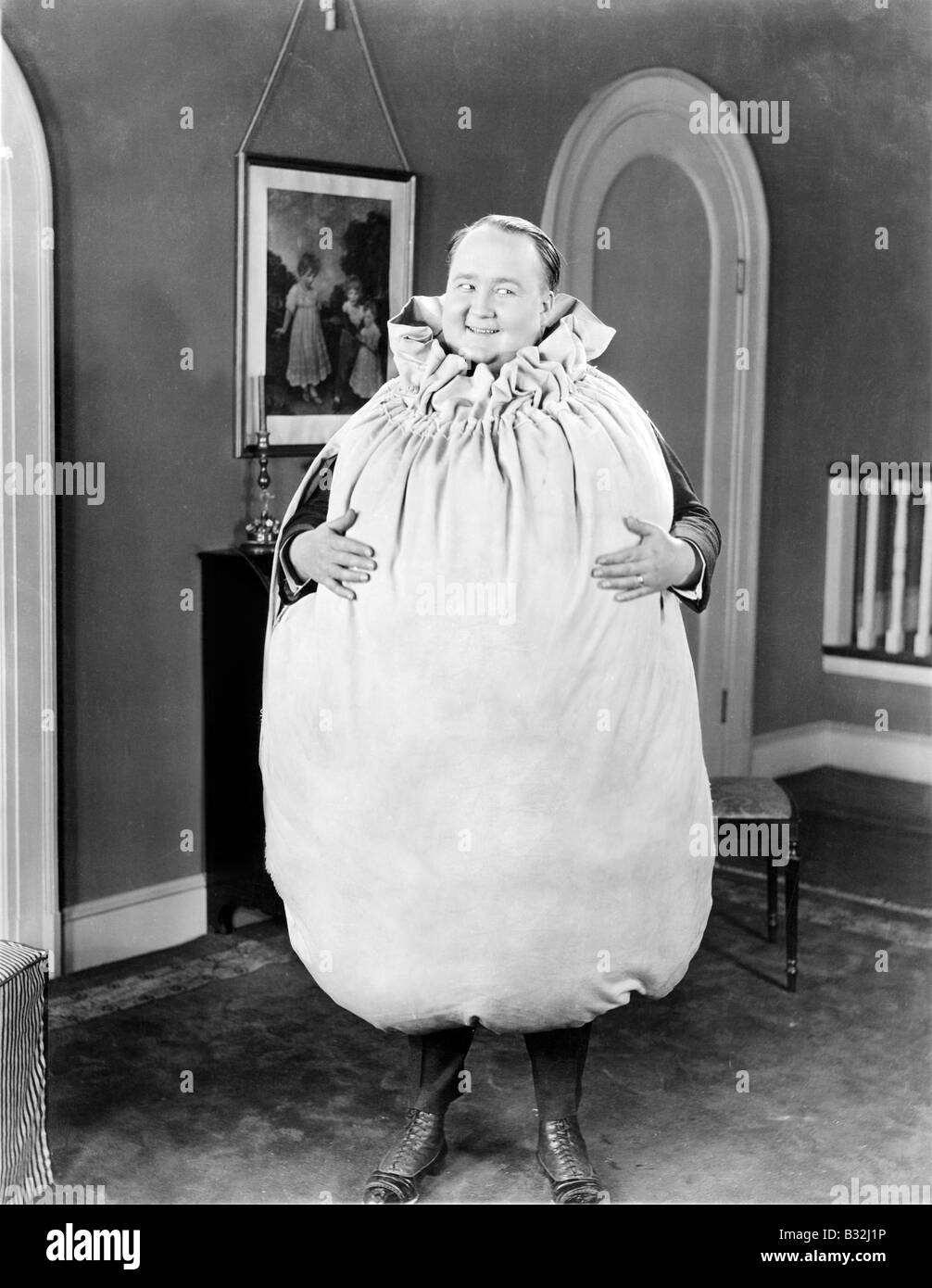 Déguisement ridicule homme Banque d'images noir et blanc - Alamy