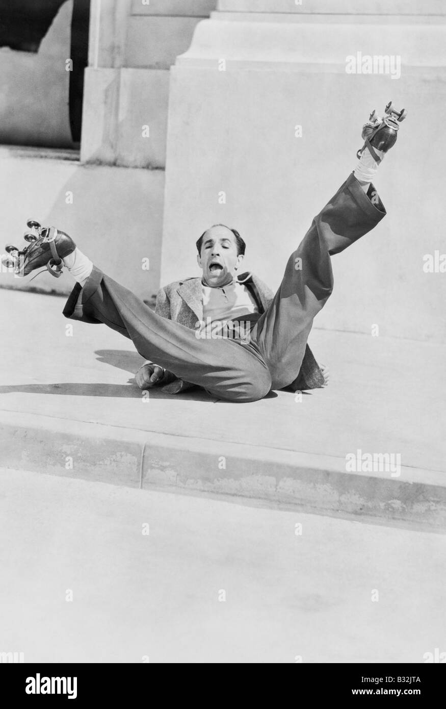 Man falling building accident Banque de photographies et d’images à ...