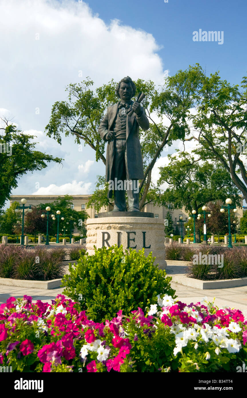 Louis riel statue Banque de photographies et d’images à haute ...