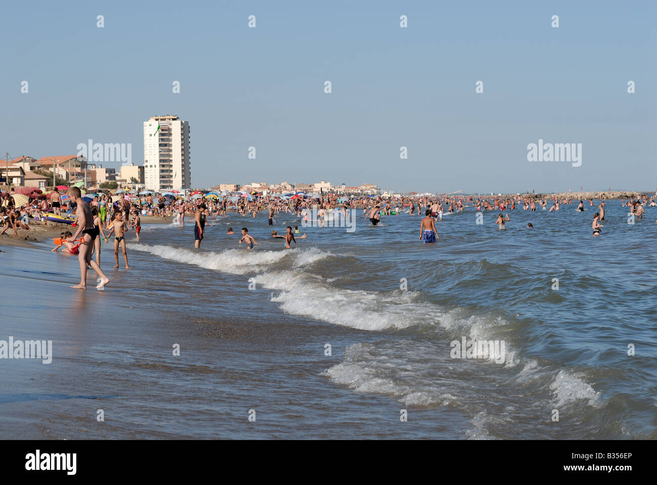Valras plage sea beach Banque de photographies et d’images à haute ...
