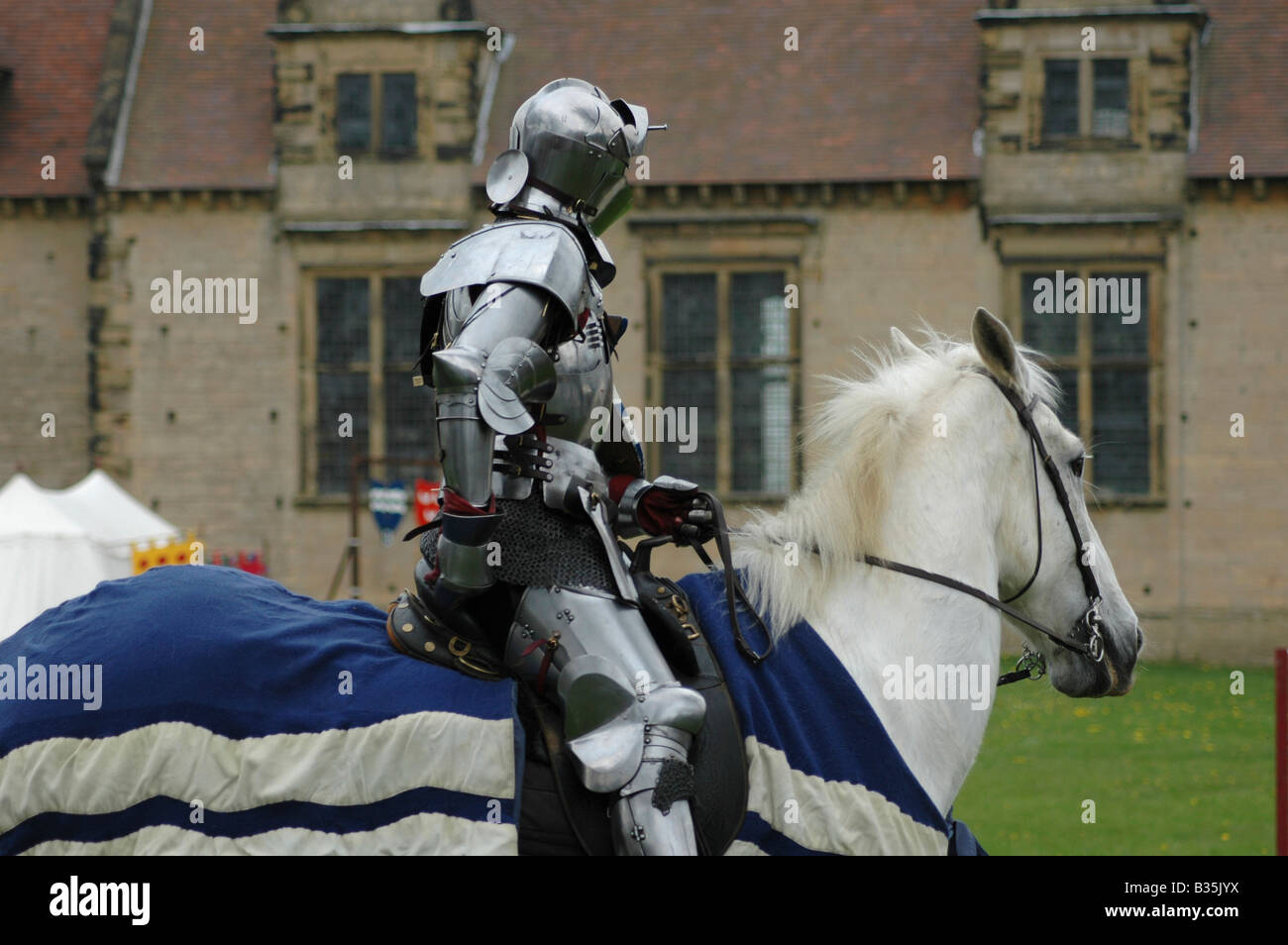 Chevalier bleu Banque de photographies et d’images à haute résolution ...