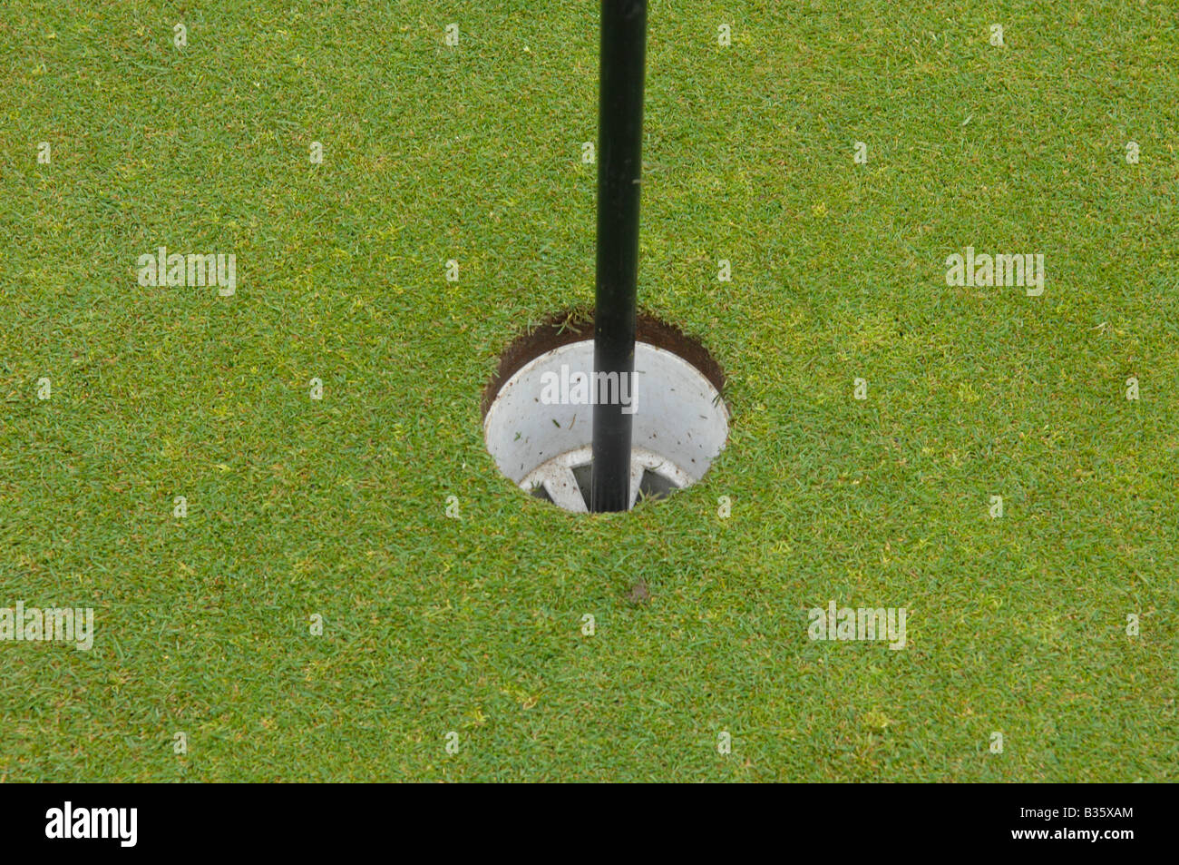 Drapeau trou de golf Banque de photographies et d’images à haute ...