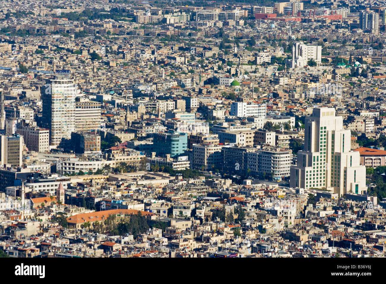 Damascus aerial Banque de photographies et d’images à haute résolution ...
