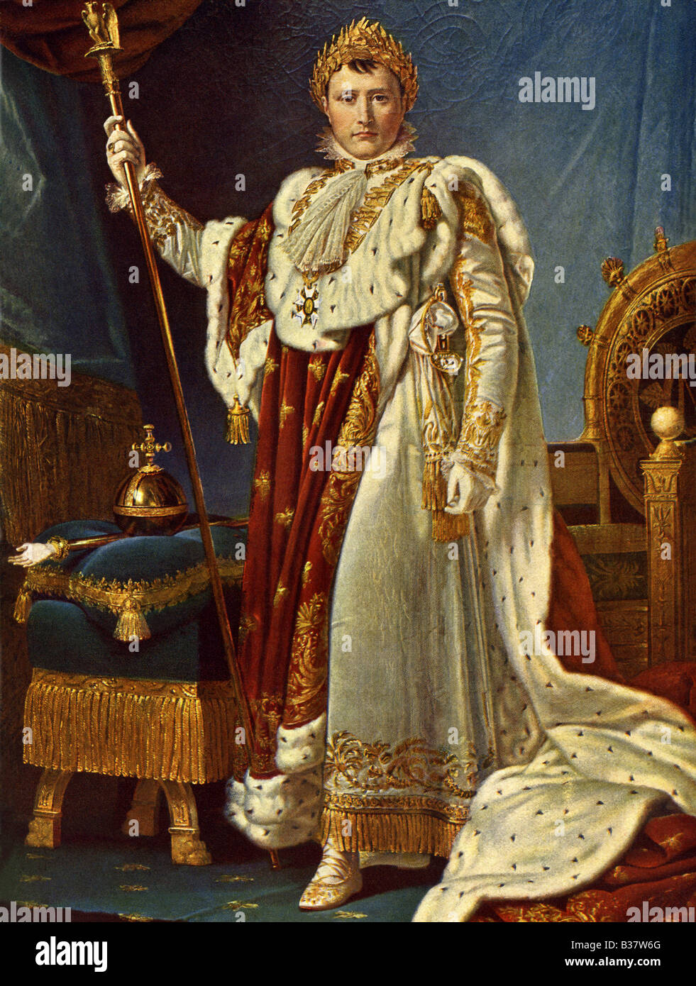Coronation Of Napoleon Bonaparte Banque d'image et photos - Alamy