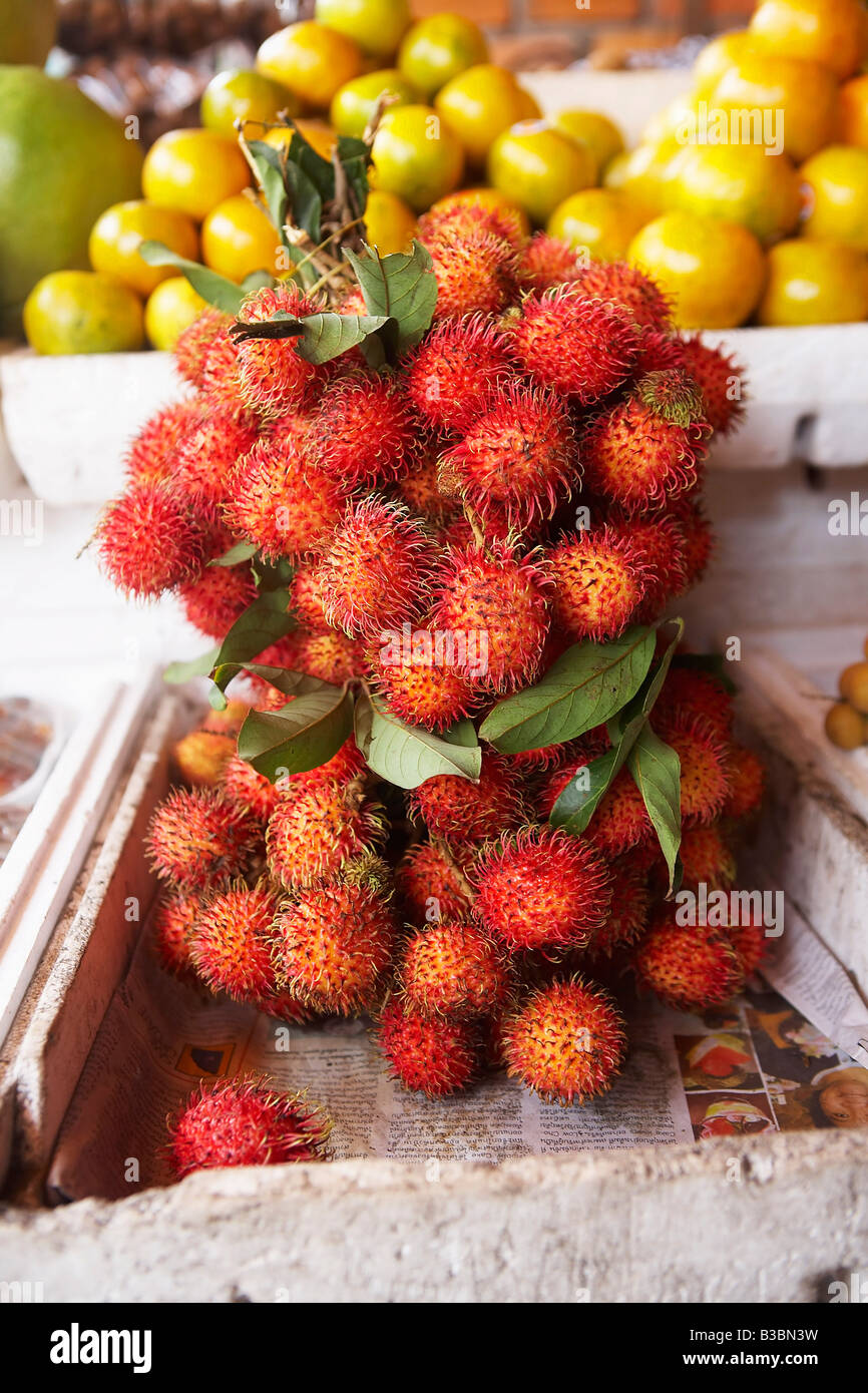 Cambodian fruit stand Banque de photographies et d’images à haute ...