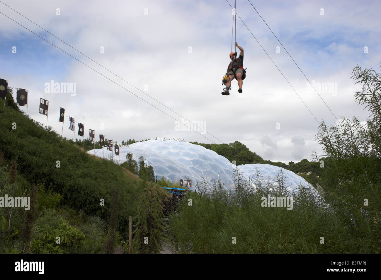Projet eden tyrolienne Banque de photographies et d’images à haute ...