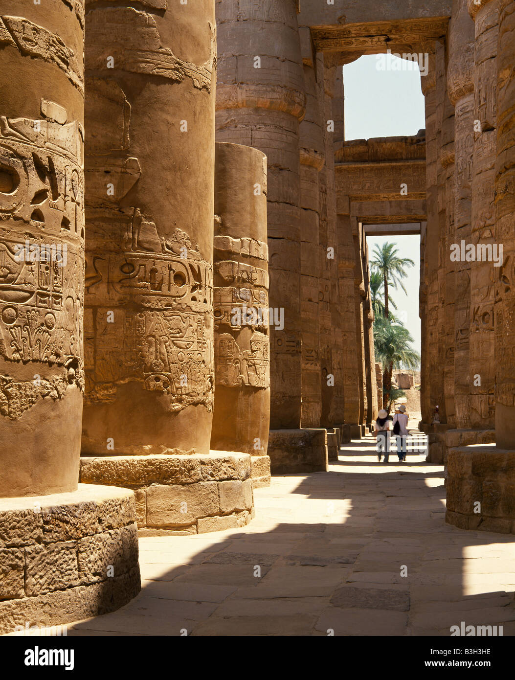 Egypte grand temple amun re Banque de photographies et d’images à haute ...