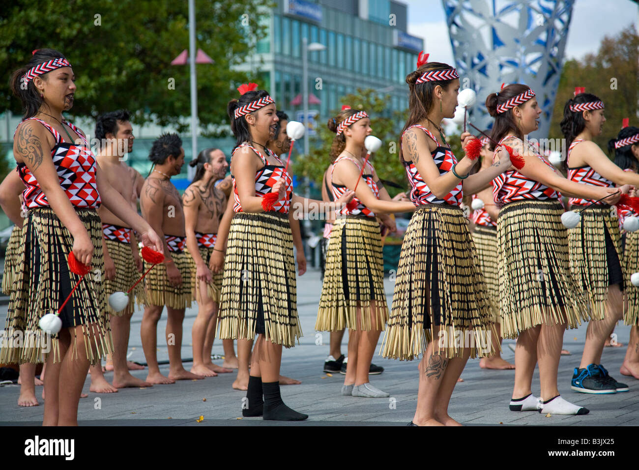 Maori Costume Banque d'image et photos - Alamy