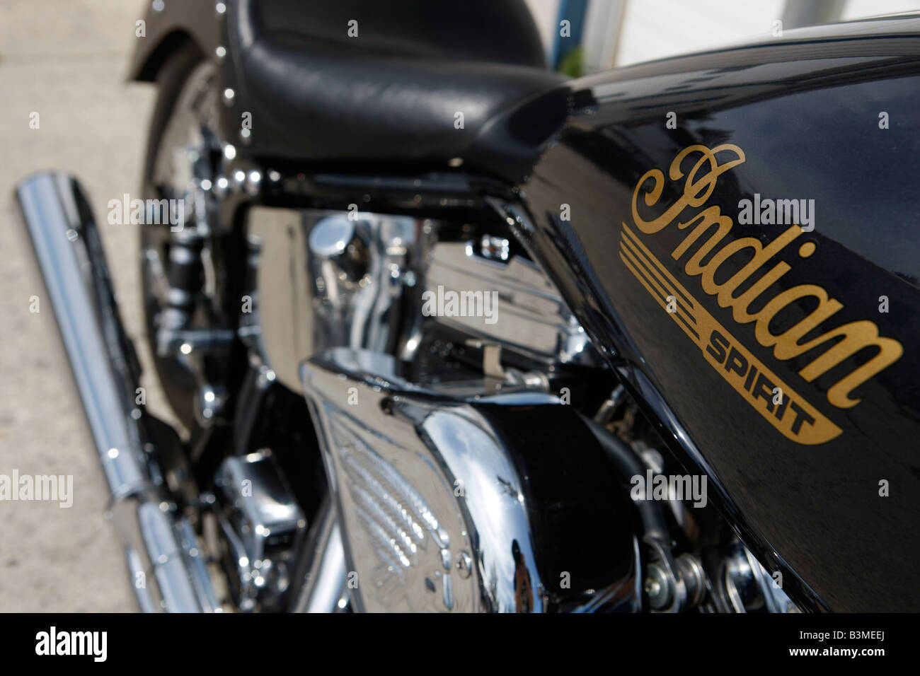 Indian motorcycle bike Banque de photographies et d’images à haute ...