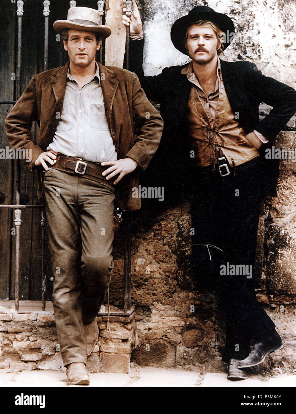 BUTCH CASSIDY ET LE KID 1969 TCF film avec Robert Redford et Paul Newman à gauche Photo Stock ...