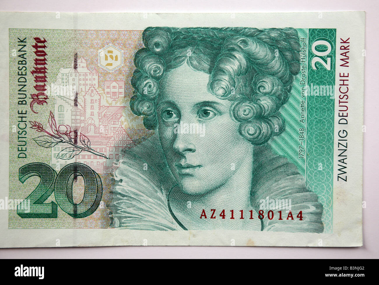 Billet De 10 Deutsche Mark Banque d'image et photos - Alamy