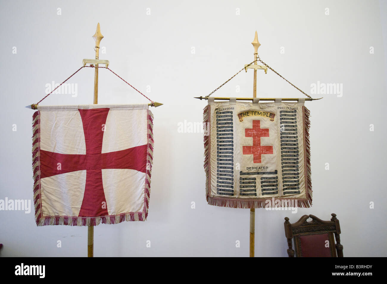 Symbol of the knights templar Banque de photographies et d’images à ...