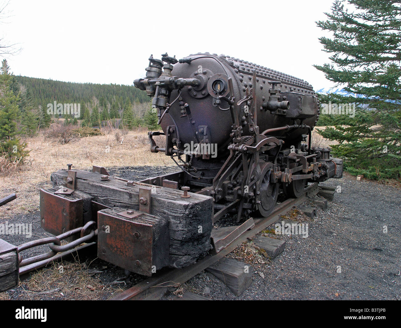 Compressed air locomotive Banque de photographies et d’images à haute ...