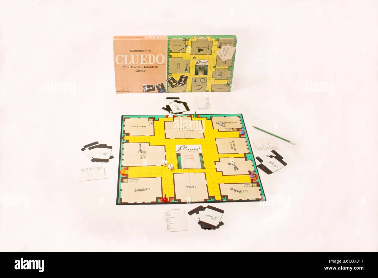 Cluedo board game library Banque de photographies et d’images à haute ...