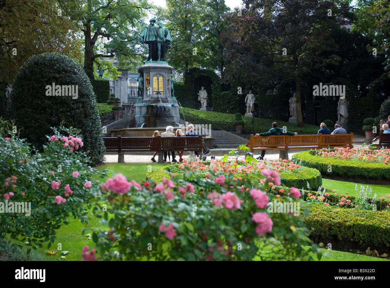 Parc du petit sablon Banque de photographies et d’images à haute ...