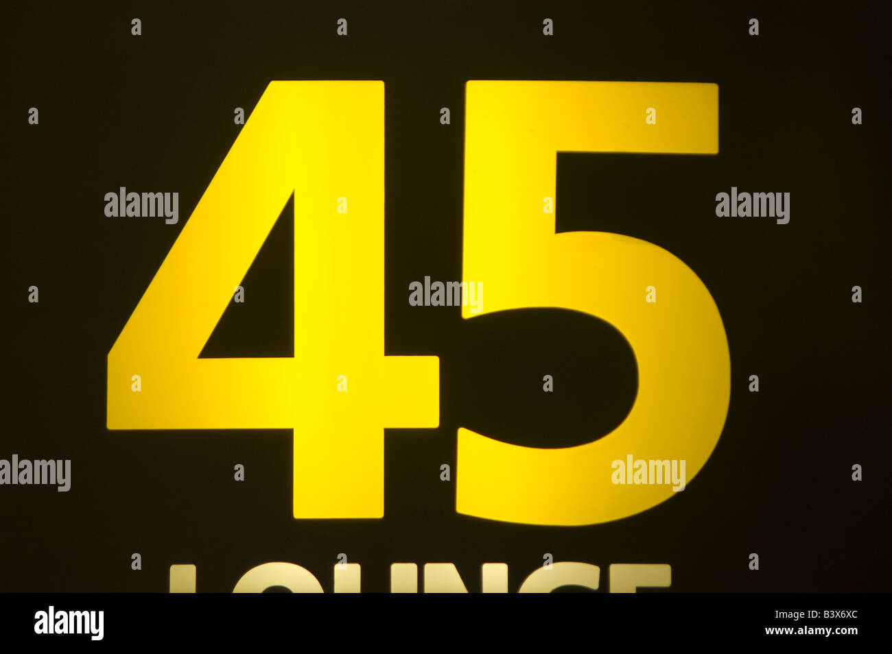 Number 45 Banque de photographies et d’images à haute résolution - Alamy