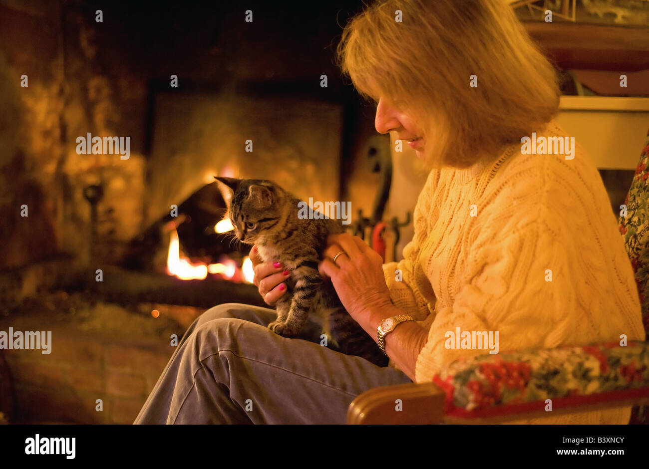 Cheminée des années 60 Banque de photographies et d’images à haute ...
