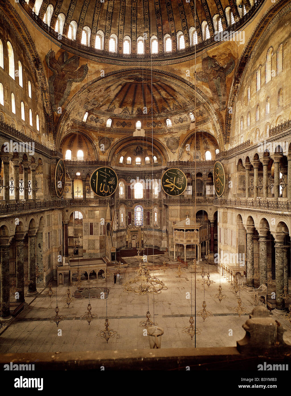 Géographie / voyage, Turquie, Istanbul, mosquées, Hagia Sophia, ancienne église byzantine ...