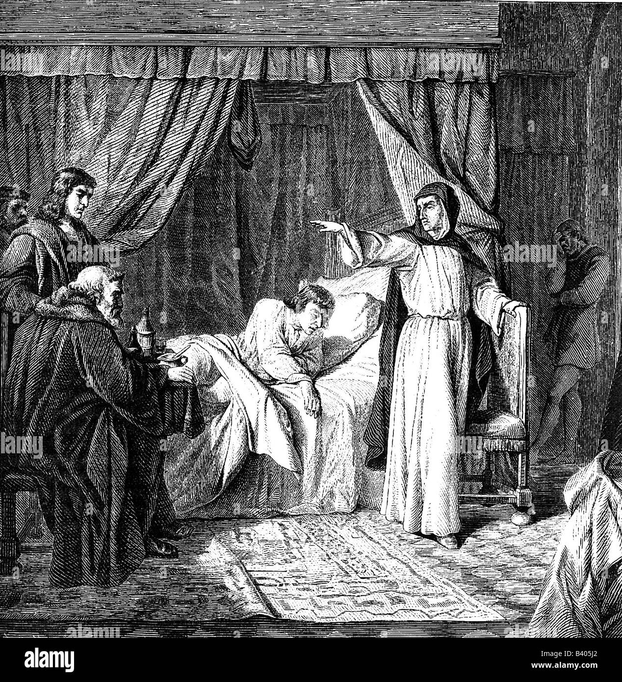 Moine dominicain 19eme siecle Banque de photographies et d’images à ...