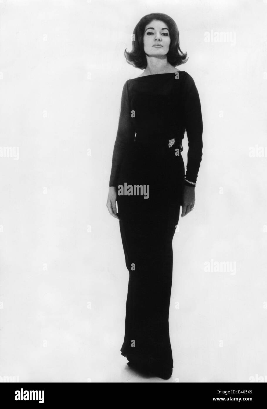 Callas, Maria, 3.12.1923 - 16.9.1977, chanteuse italienne (sopran) d ...