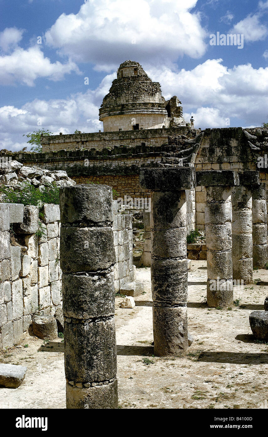 Géographie / voyage, Mexique, Chichen Itza, Maya ville, fondée au 5ème ...