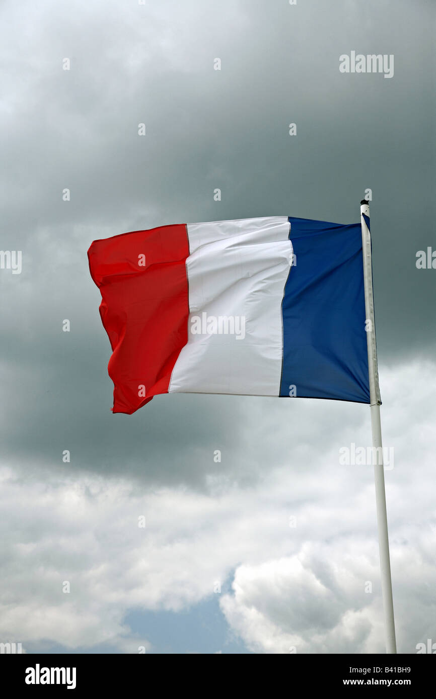 Le drapeau national de france Banque de photographies et d’images à ...
