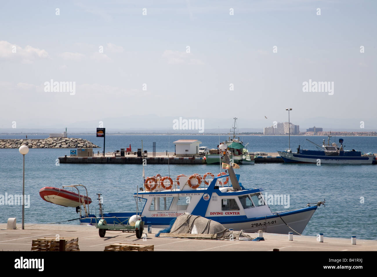 Spain costa brava roses marina Banque de photographies et d’images à ...