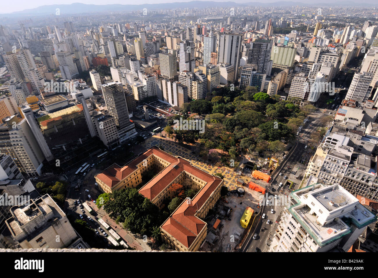 Place de la République dans le centre-ville de Sao Paulo Brésil Photo ...
