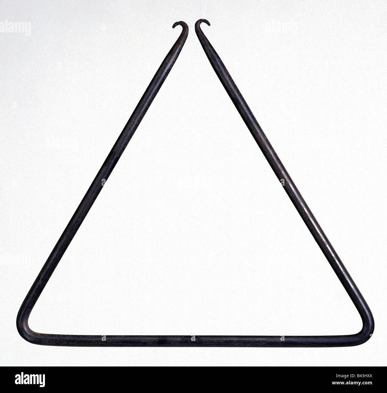 Triangle percussion instrument Banque de photographies et d’images à ...