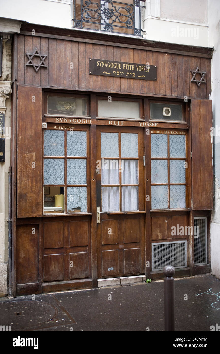 Paris the synagogue Banque de photographies et d’images à haute ...