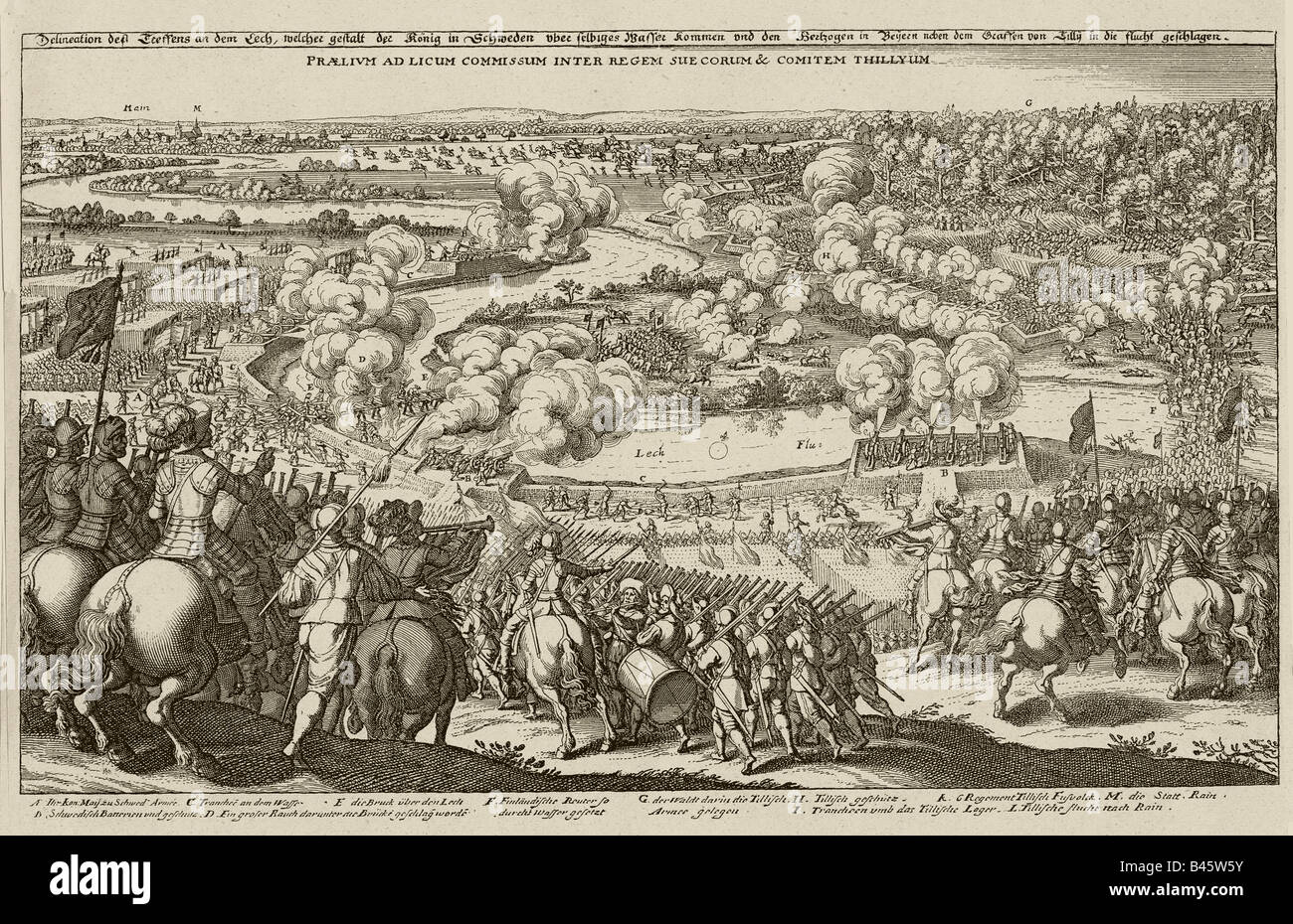 Bataille guerre de trente ans Banque de photographies et d’images à haute résolution - Alamy