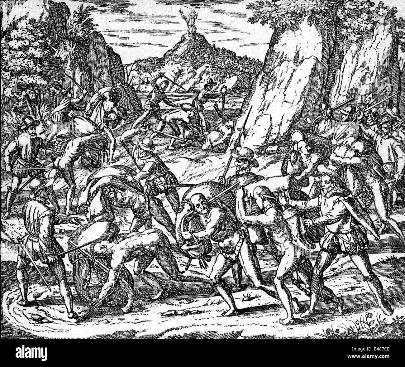 Conquête de l'amérique du sud Banque de photographies et d’images à ...