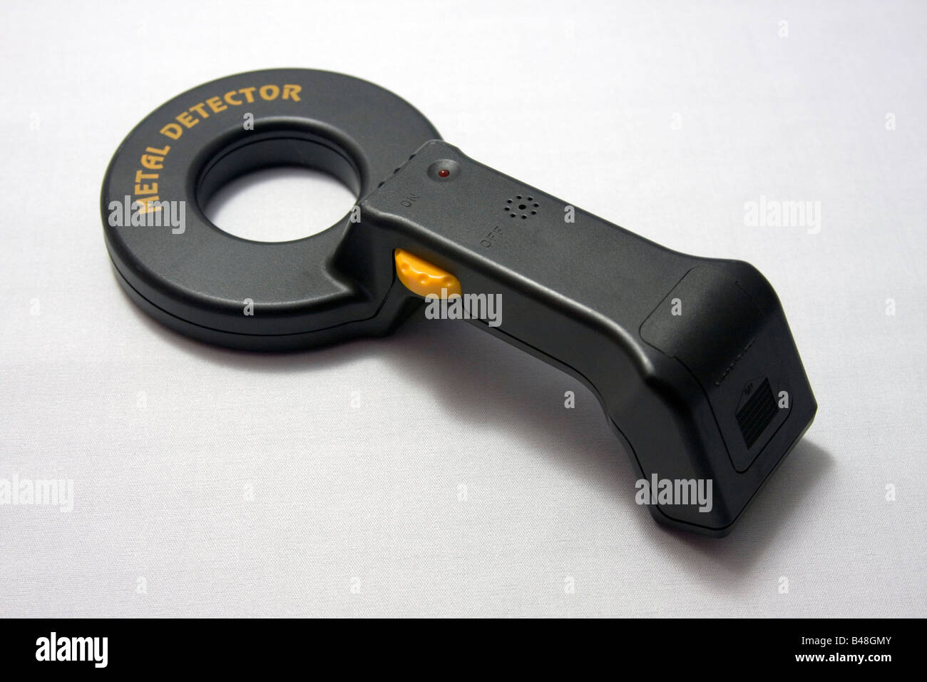 Hand held metal detector Banque de photographies et d’images à haute ...