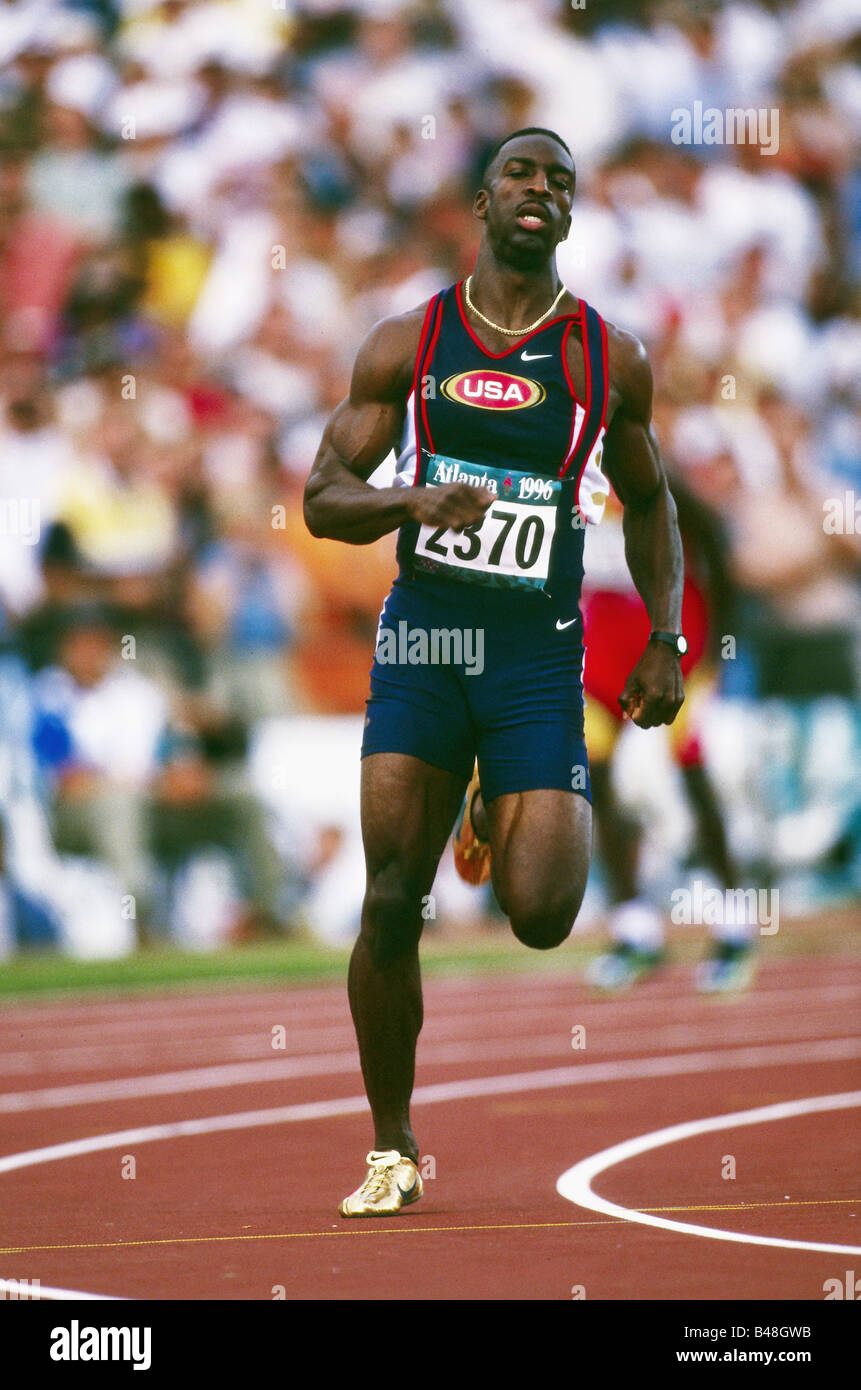 Michael johnson sprinter Banque de photographies et d’images à haute ...