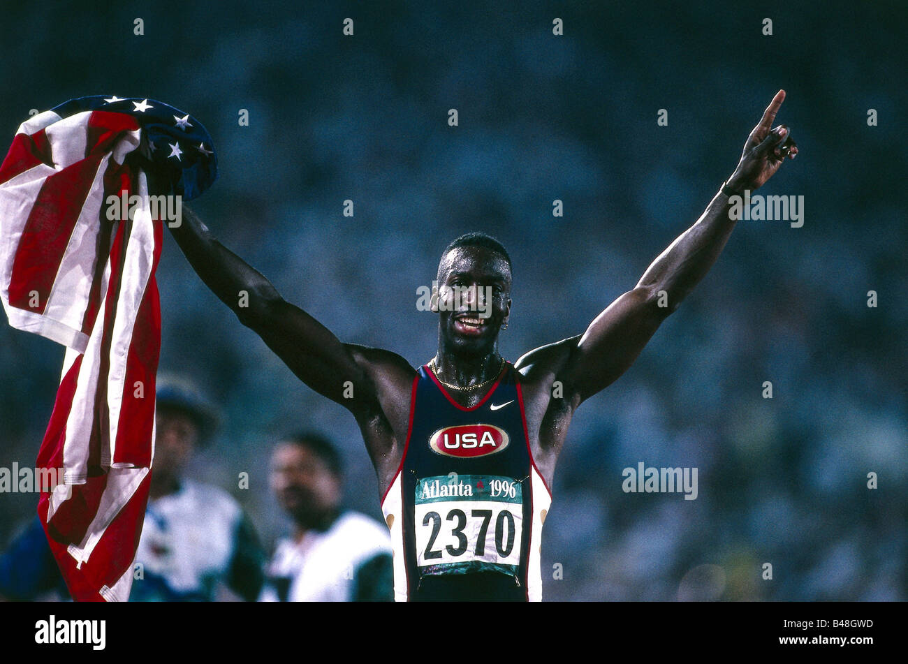 Michael johnson sprinter Banque de photographies et d’images à haute ...