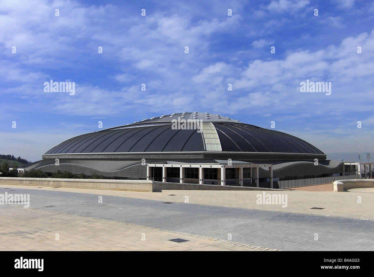 Géographie / voyages, Espagne, Barcelone, bâtiments, Palau Sant Jordi ...