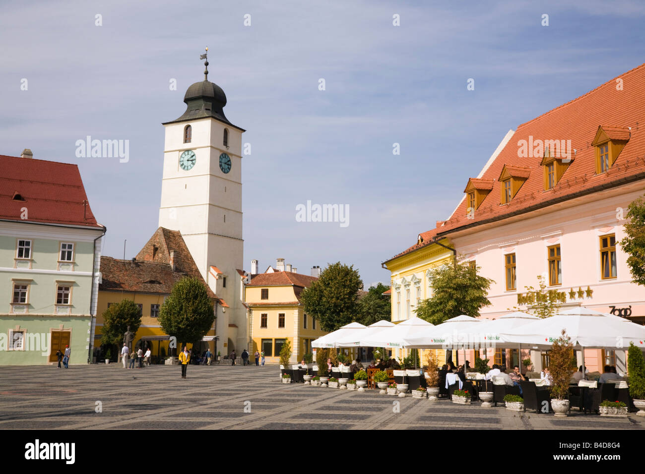 Sibiu cafe Banque de photographies et d’images à haute résolution - Alamy